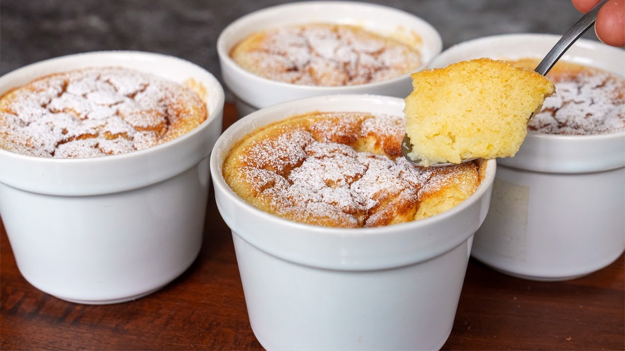 Homemade Lemon Pudding Cake from Scratch (Simple & Delicious) - YouTube