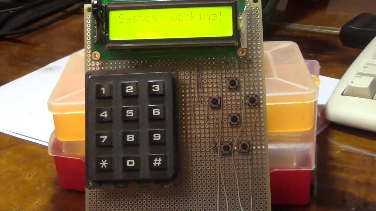 СОЗДАЕМ СВОЙ ИНТЕРФЕЙС НА AVR ATMega16 ЖКИ LCD 1602 - YouTube