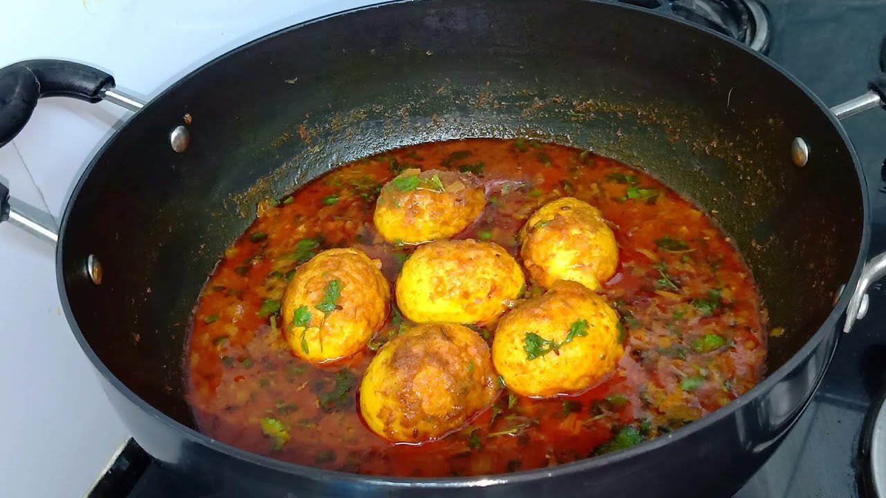 Egg Curry Recipe | अंडा करी रेसिपी| Kavita Kitchen - YouTube