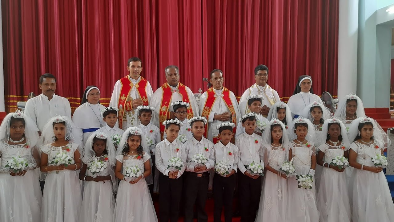 Solemn Holy Communion at St Sebastian's Church Mutholapuram 2023 - YouTube