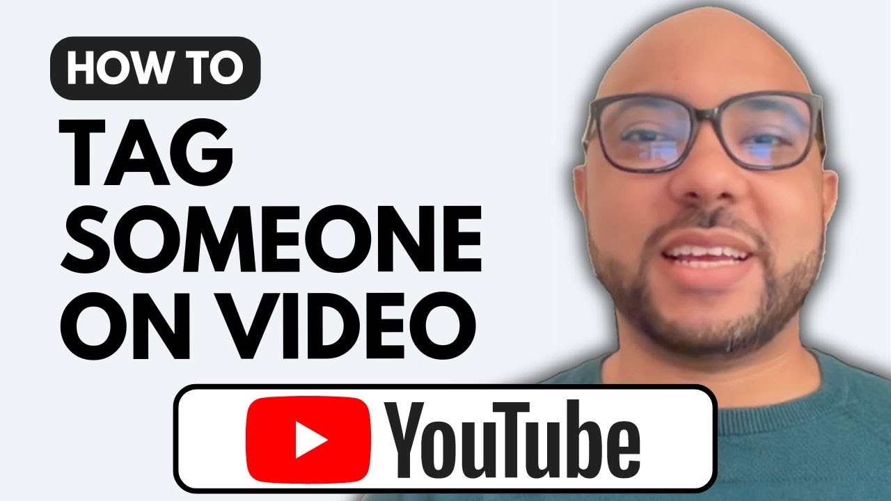 How to Tag Someone on a YouTube Video - YouTube