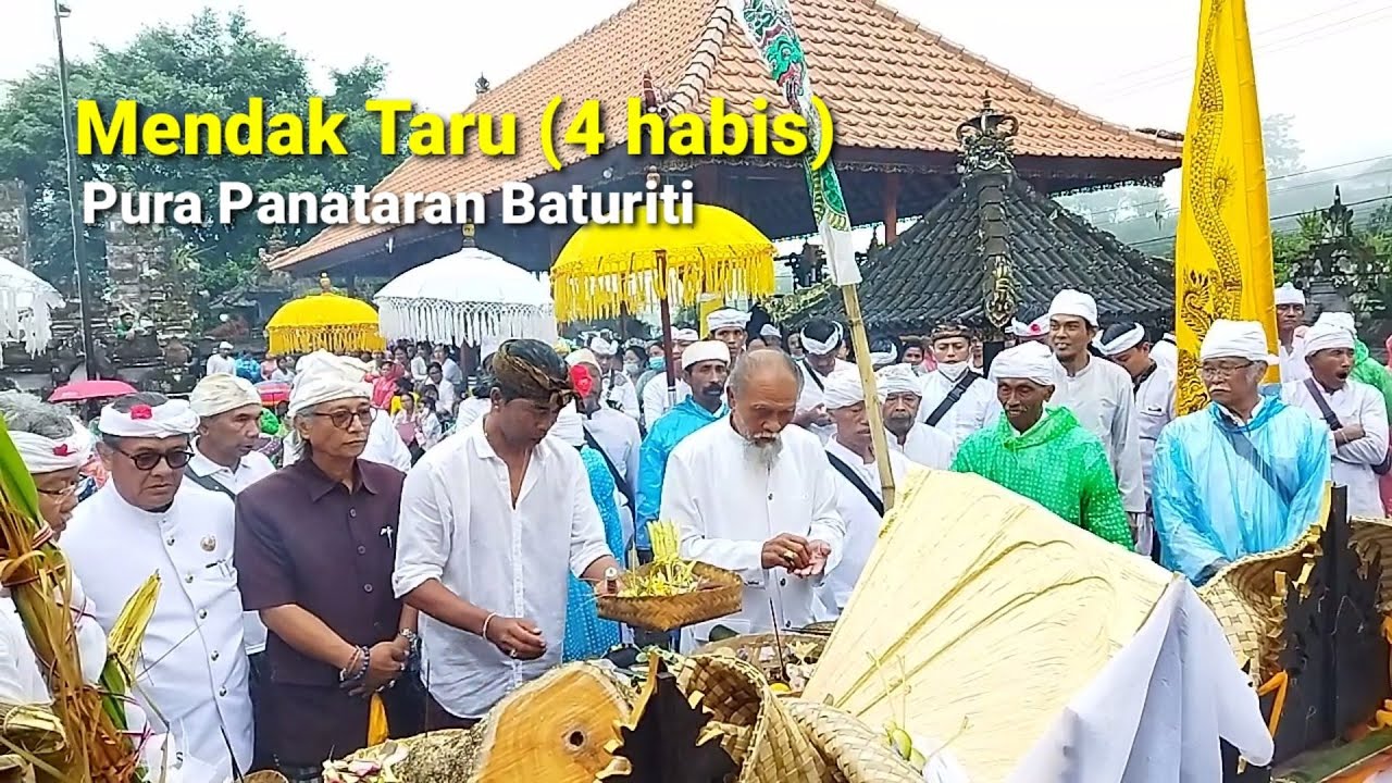 Mendak Taru, Pura Panataran Baturiti - YouTube
