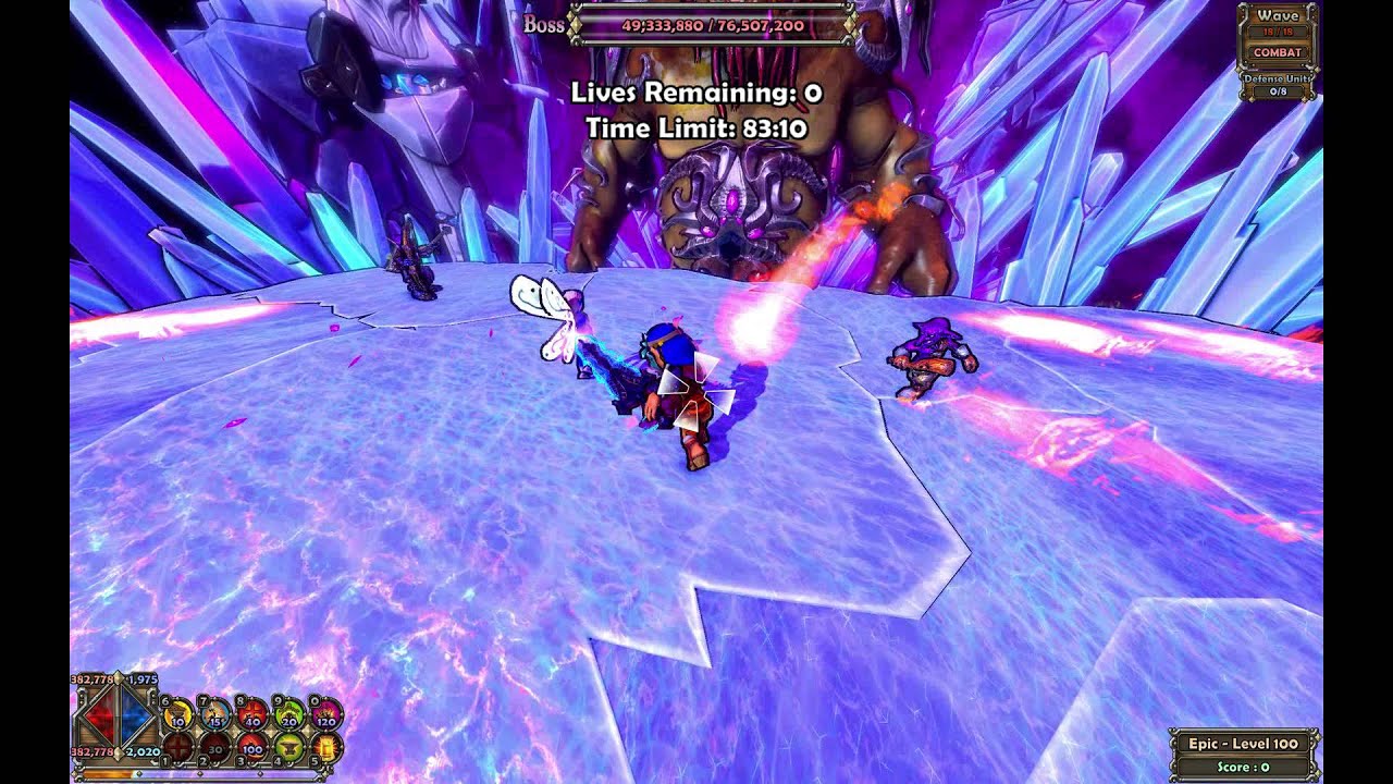 dungeon defenders (mod) : Old One Practice - YouTube