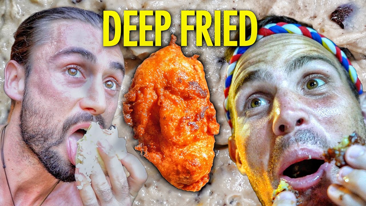 Deep Fried Durian Ice Cream (Cacao & Coconut Infused Filipino Desert ...