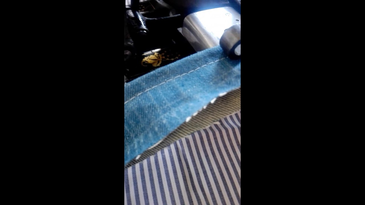 Straw braid sewing machine Grossmann - YouTube