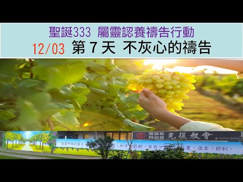 D07 聖誕節333屬靈認領禱告(2022-1203) - YouTube