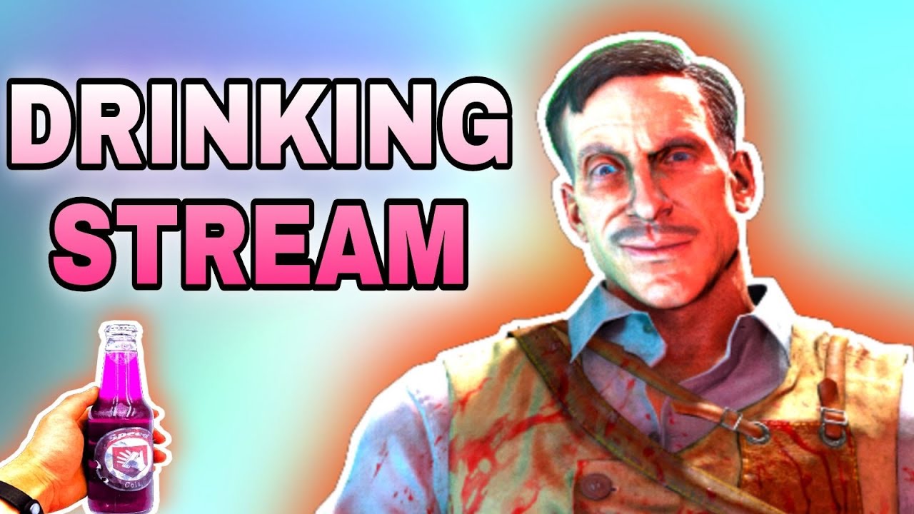Cod Zombies But It's a DRINKING STREAM! - YouTube