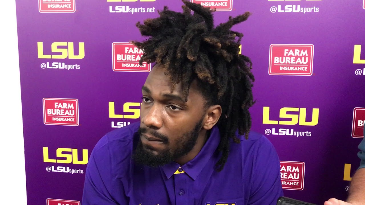 Jeremy Combs talks injury, rehab at LSU - YouTube