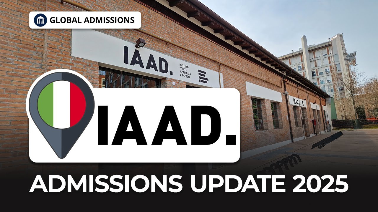 IAAD (Istituto d'Arte Applicata e Design) - Official Admissions Update ...