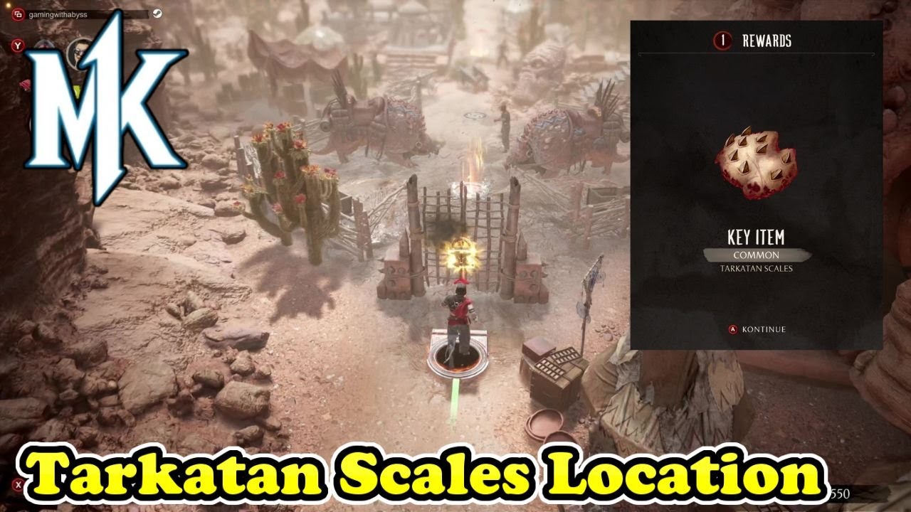 Tarkatan Scales Location in Tarkatan Colony Mortal Kombat 1 Invasions ...