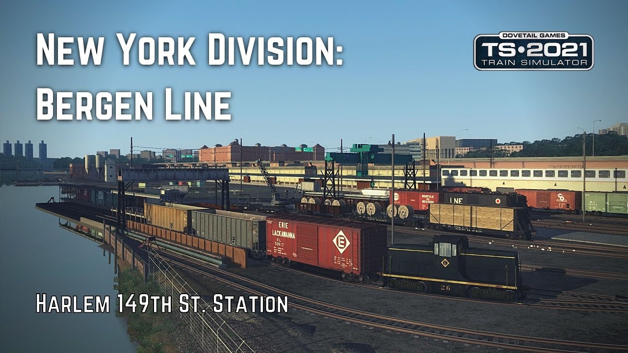 Train Simulator 2021: New York Division - Bergen Line (Harlem 149th St ...
