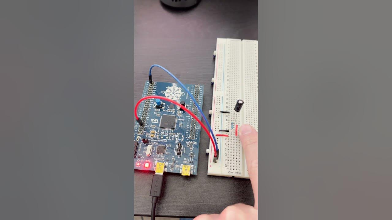 Hardware Debounce of SPST Pushbutton Switch - YouTube