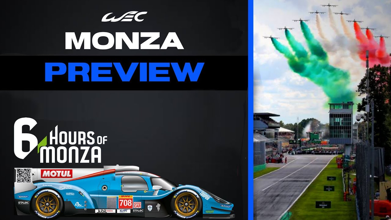 WEC Monza Race Preview | Round 5 - 2023 - YouTube