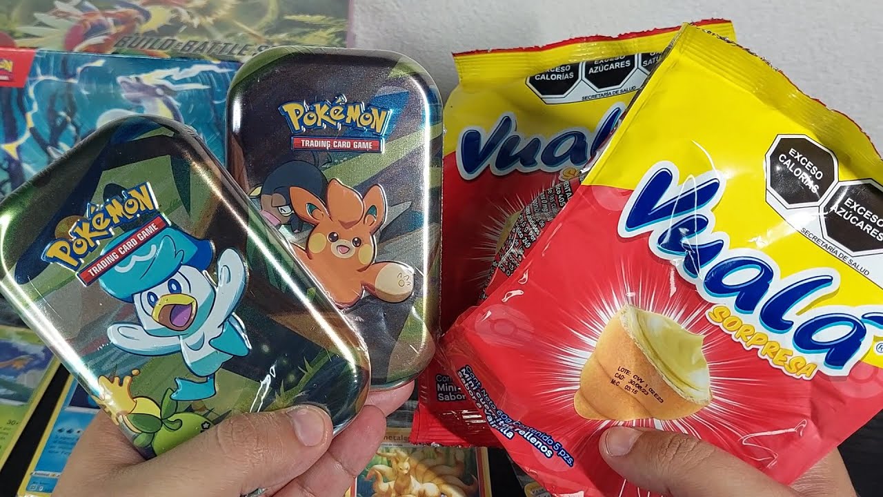 Vuala Sorpresa vainilla vs latas Pokémon - YouTube