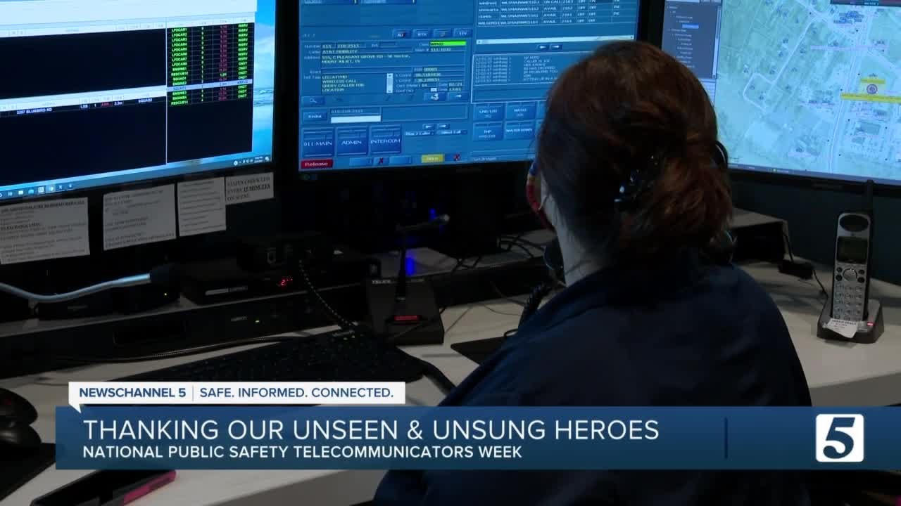 National Public Safety Telecommunicators Week honors dispatchers - YouTube