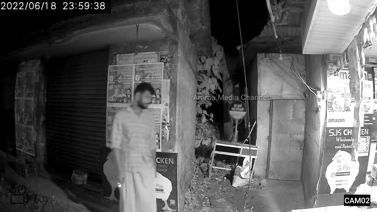 Real ghost CCTV footage that caught and returned the thief who came to ...
