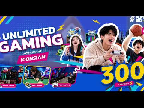 PLAYERBOX ICONSIAM 6th Floor - NOW OPEN! | Unlimited Arcade Games -  (300 THB/hr)