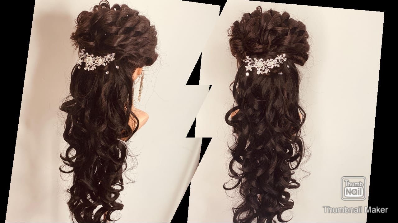 Nadia Waseem Inspired Hairstyle - YouTube