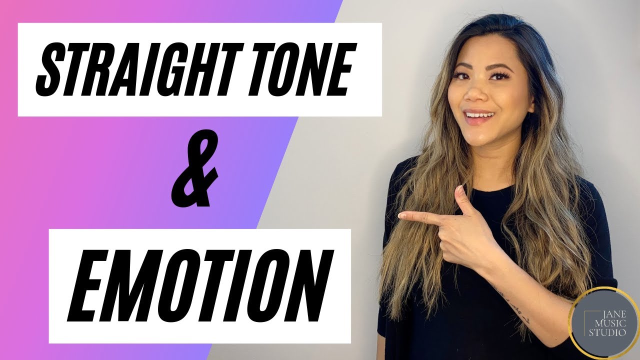 How to fix a straight tone and add emotions to your singing - YouTube