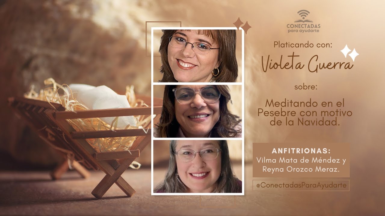 Meditando en el Pesebre con motivo de la Navidad. Vilma Mata y Reyna ...