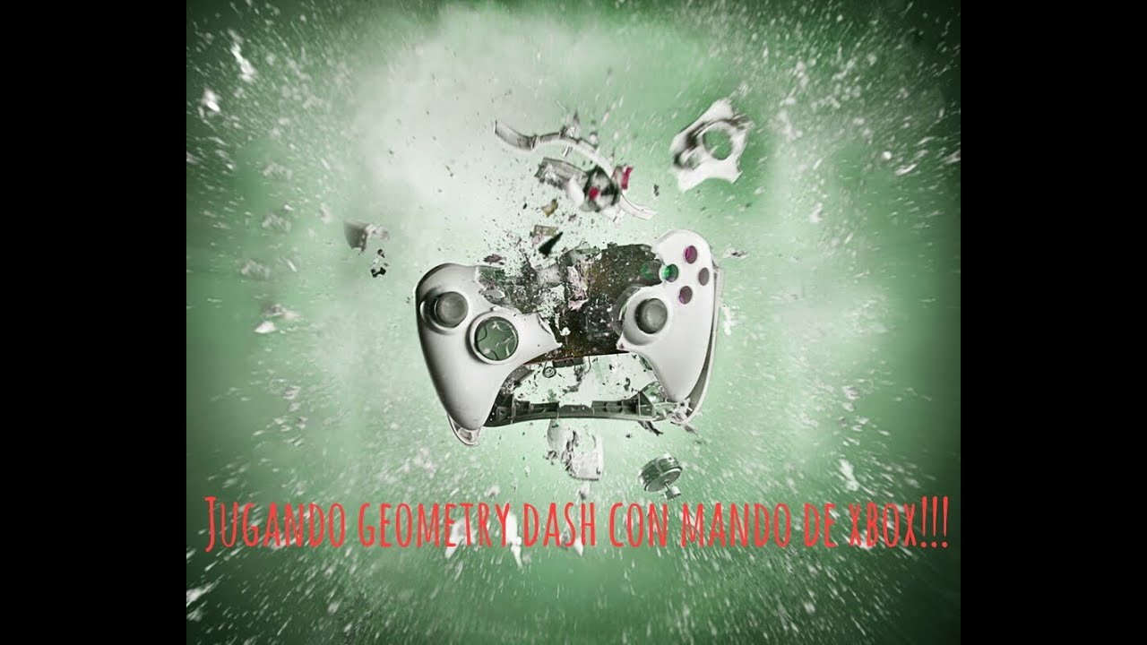 Jugando geometry dash con mando de xbox!!!!! - YouTube