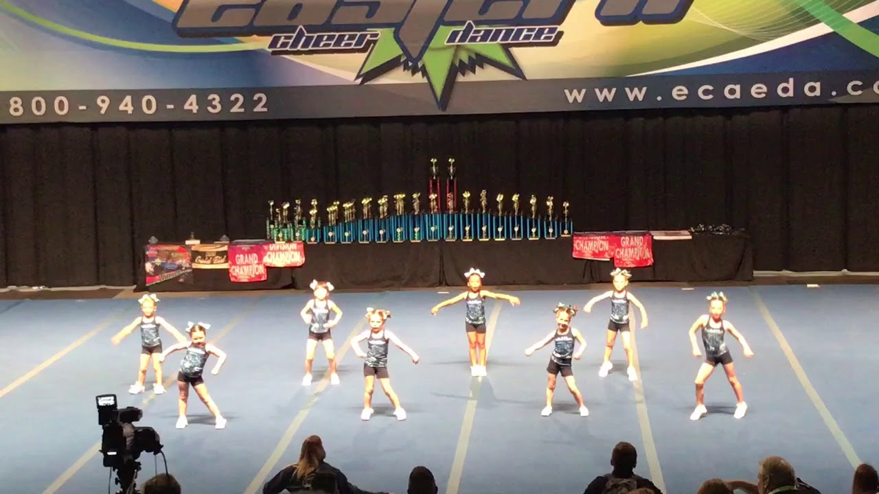Capital Cheer All Stars - Baby Blue - 22 April 2018 - YouTube