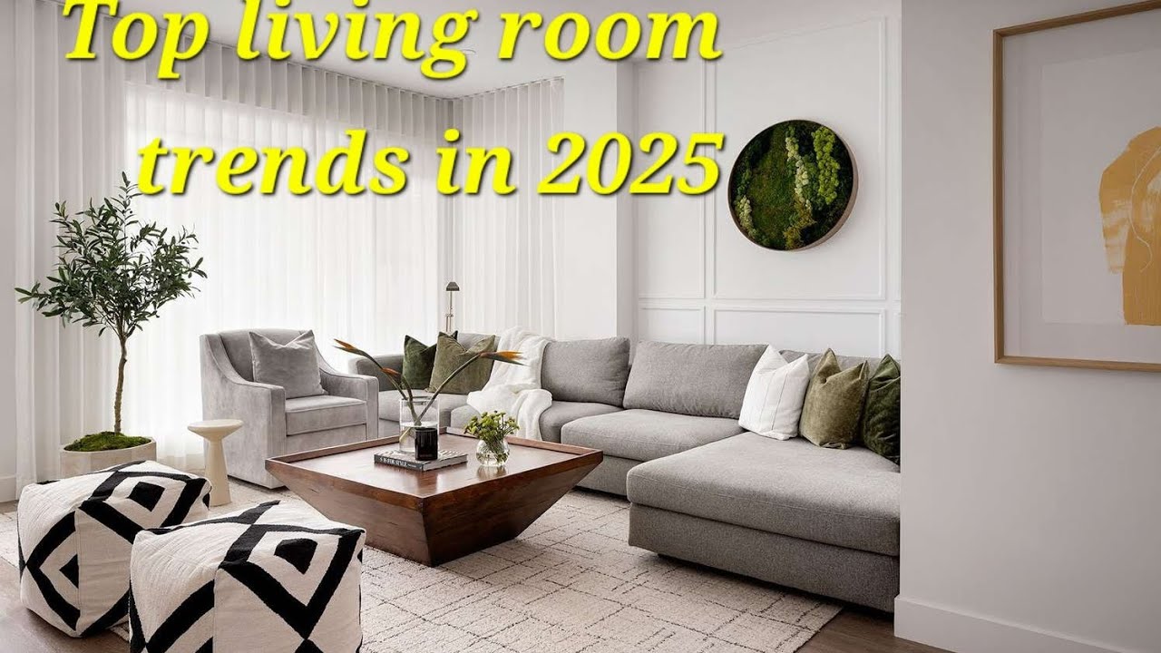 Top living room trends in 2025(Modern and stylish home decor ideas ...
