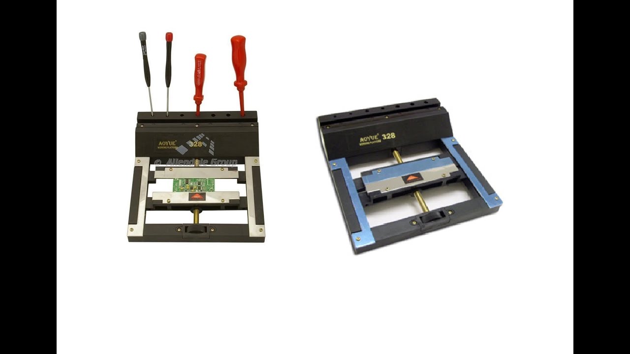 Aoyue 328 Working Platform with PCB Clamp - YouTube