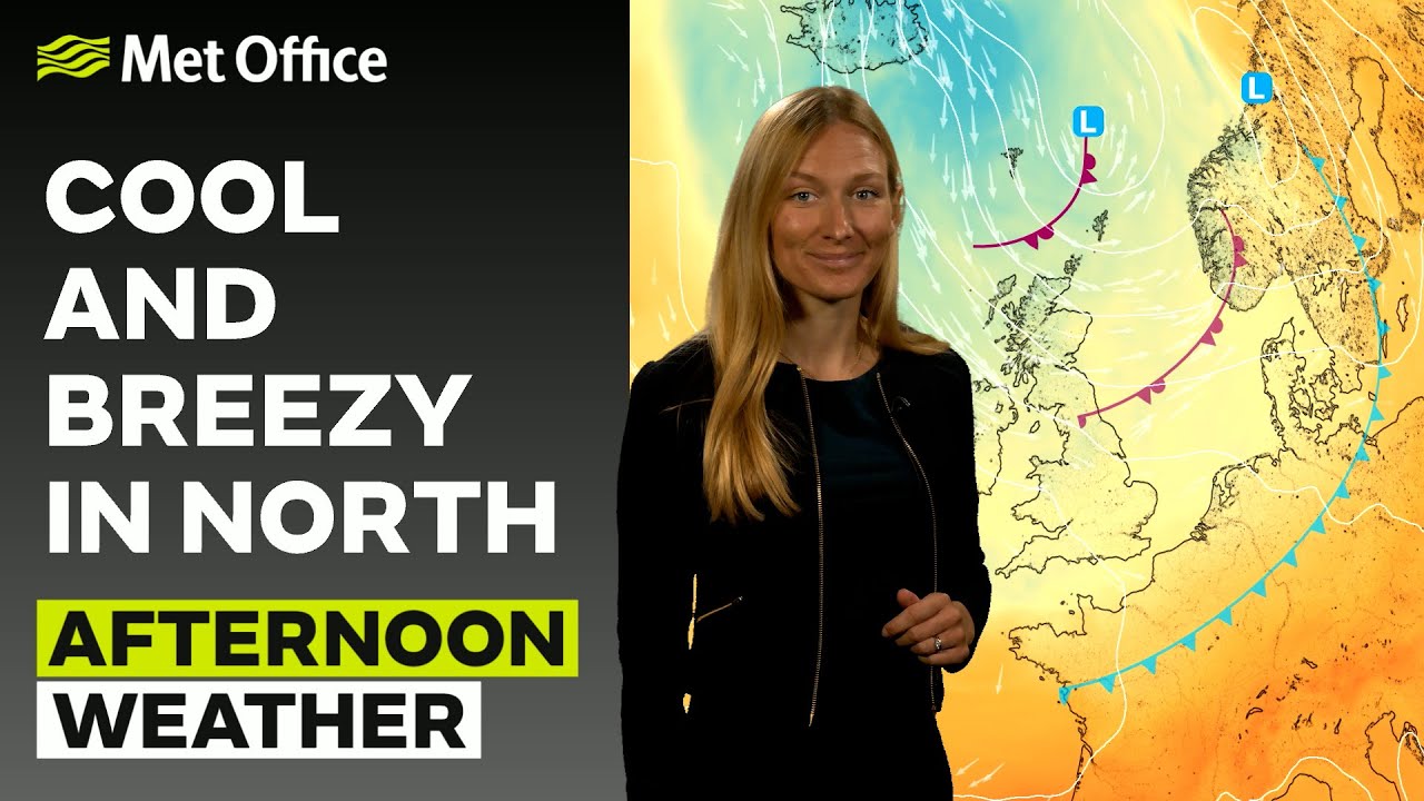 05/06/24 – Sunny spells and few showers – Afternoon Weather Forecast UK ...