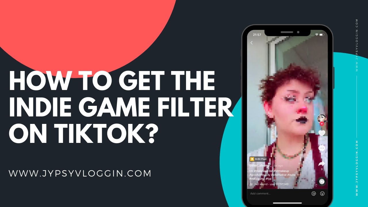 How to get the indie game filter on tiktok - YouTube