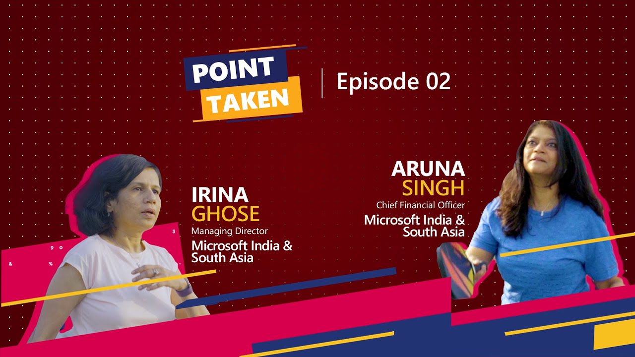 Point Taken Ep. 2 | Serving Success: The CFO’s Game Plan with Aruna Singh & Irina Ghose - YouTube