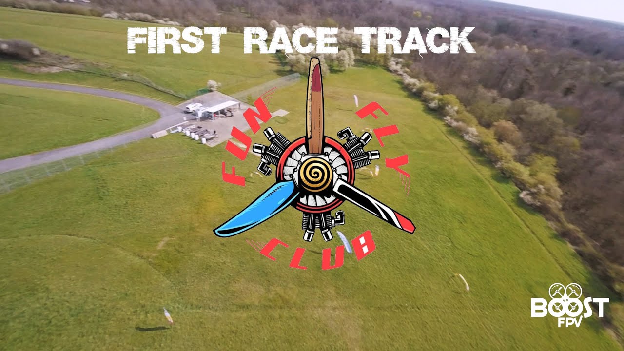 First FPV race track - YouTube