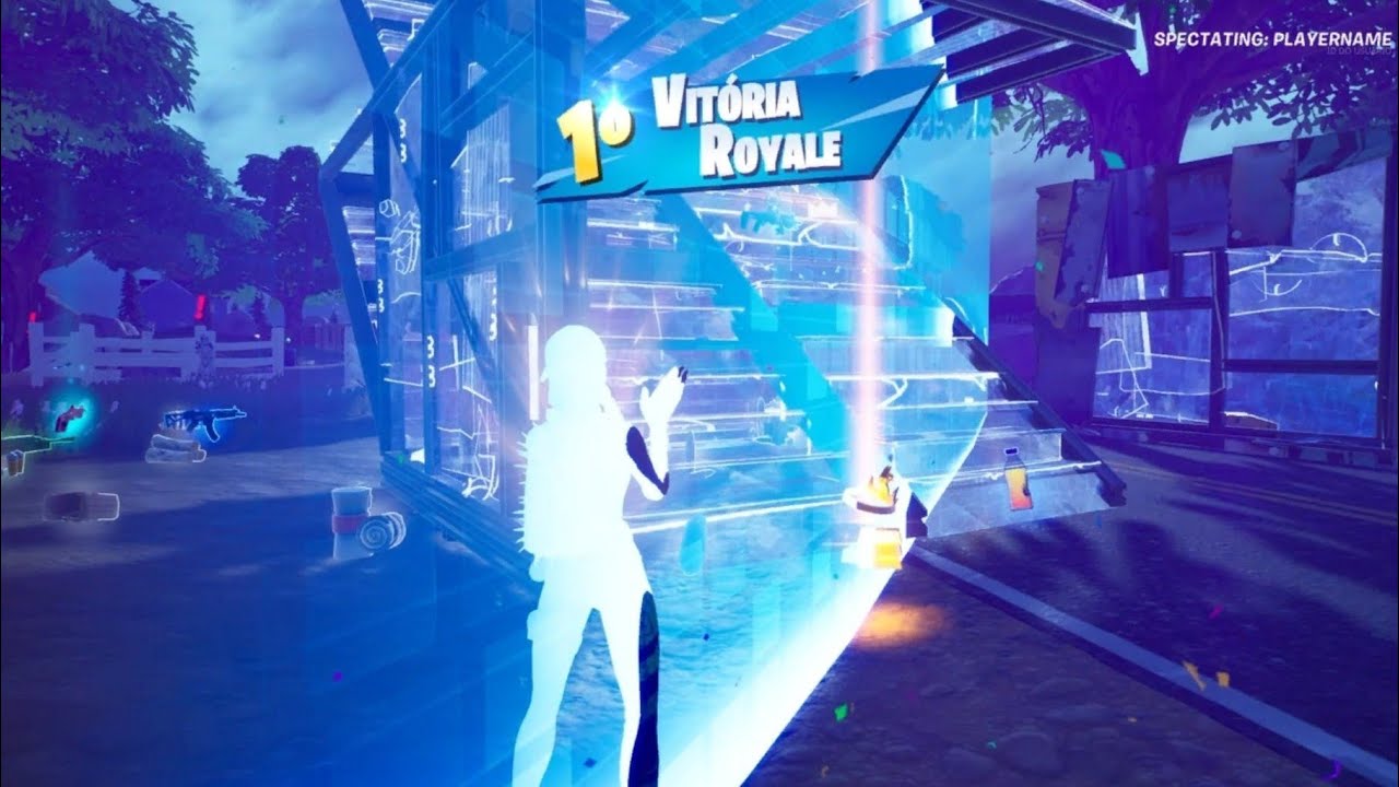 Fortnite Com Construção Vitória Solo C4 T2 - YouTube