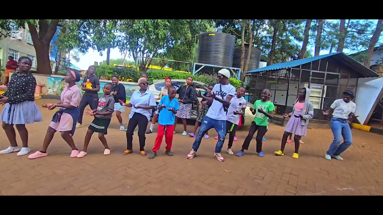 Niko Outside Dance Choreo with Mogra Children's Home - YouTube