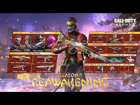 *New* Season 1 battle pass Trailer codm 2023 | Codm season 1 All Battle ...