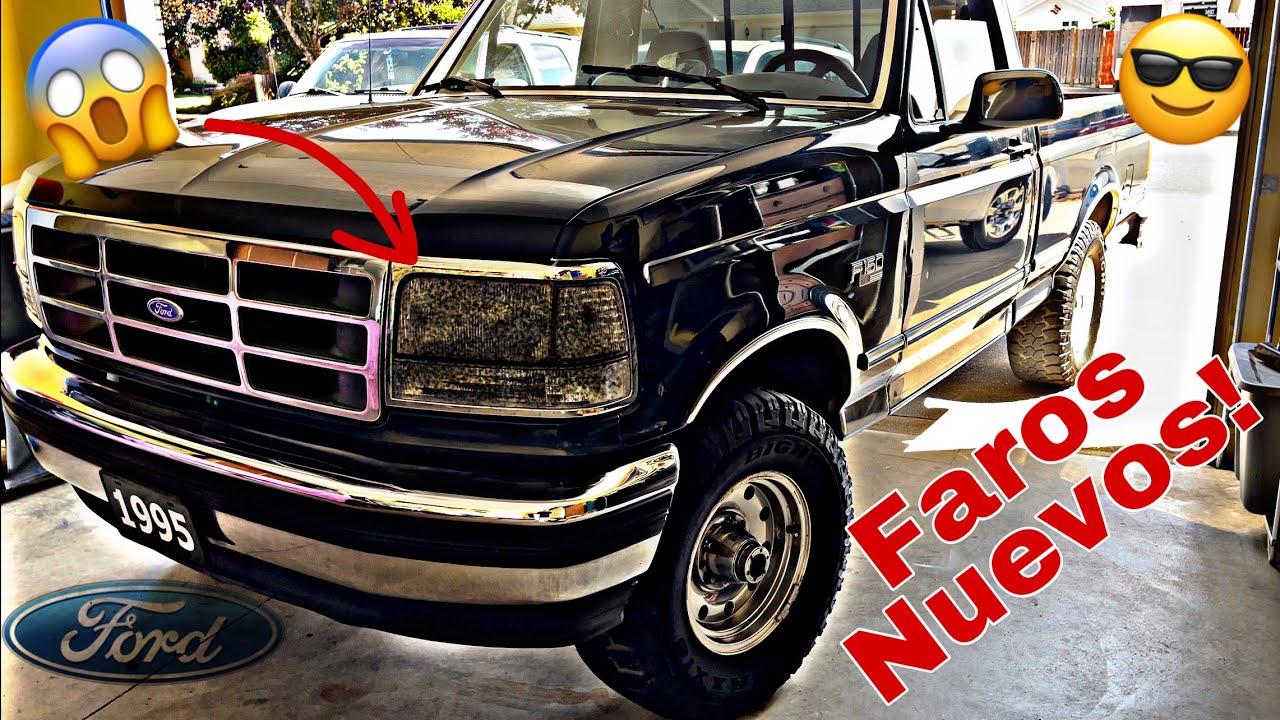 1995 Ford F-150 Foringa Cambios en el Frente! Faros Nuevos! Foringas ...