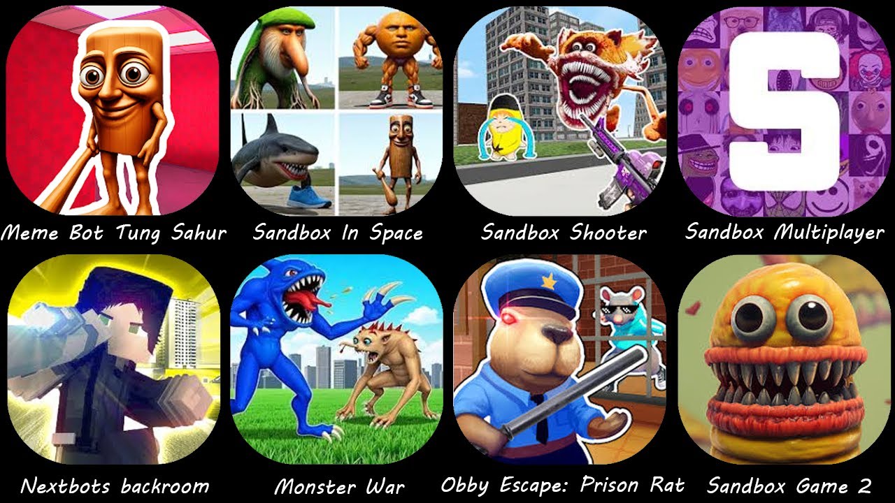 Meme Bot Tung Sahur,Sandbox In Space,Sandbox Shooter,Sandbox ...