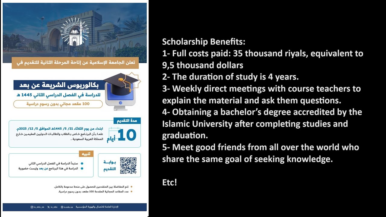 Islamic uni of Medina: All about the Sharia online study program w ...