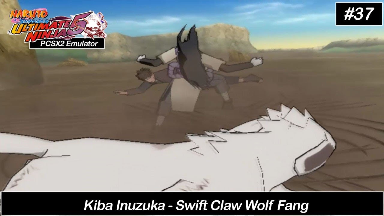 Kiba Inuzuka Ultimate Jutsu - Swift Claw Wolf Fang - YouTube