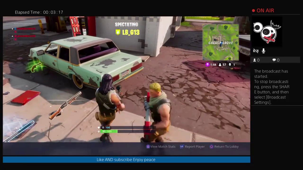 Fortnite part4 playing WITH Jason - YouTube