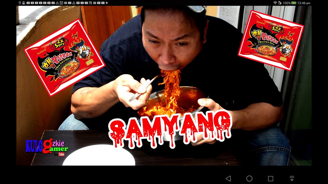 Spicy Noodles Challenge Samyang Korean Fire Noodles Ever Eaten Youtube