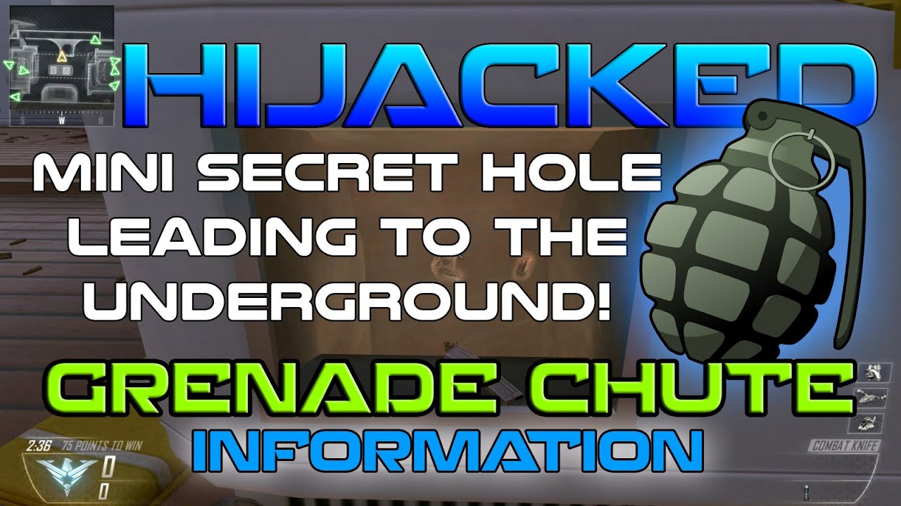 BO2: Hijacked Secret Grenade Chute Information! - YouTube