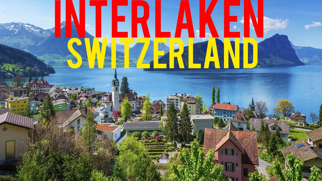 Interlaken town switzrland | germany | Ist Vlog final | Ali Ahmed Mahar ...