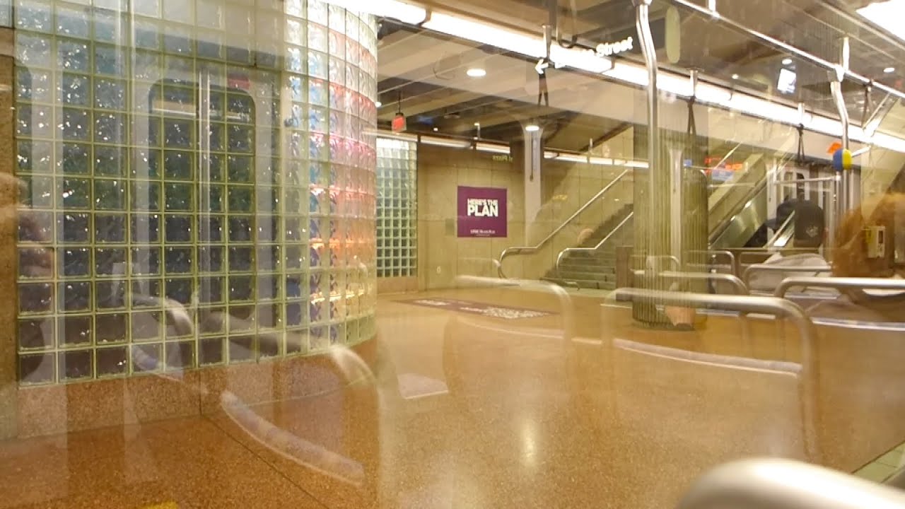 Pittsburgh, Pennsylvania - Pittsburgh Light Rail - Steel Plaza Station ...