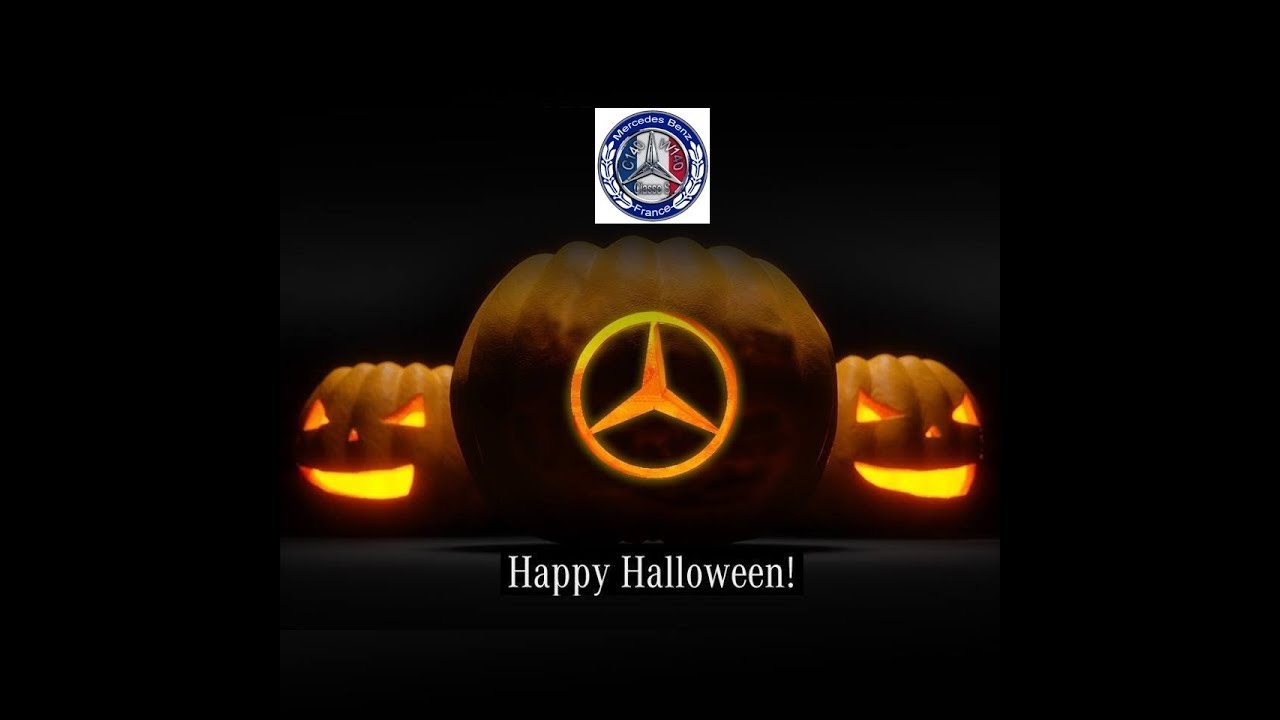 Joyeux Halloween ! Mercedes-Benz Classe S W140 C140 France ! - YouTube