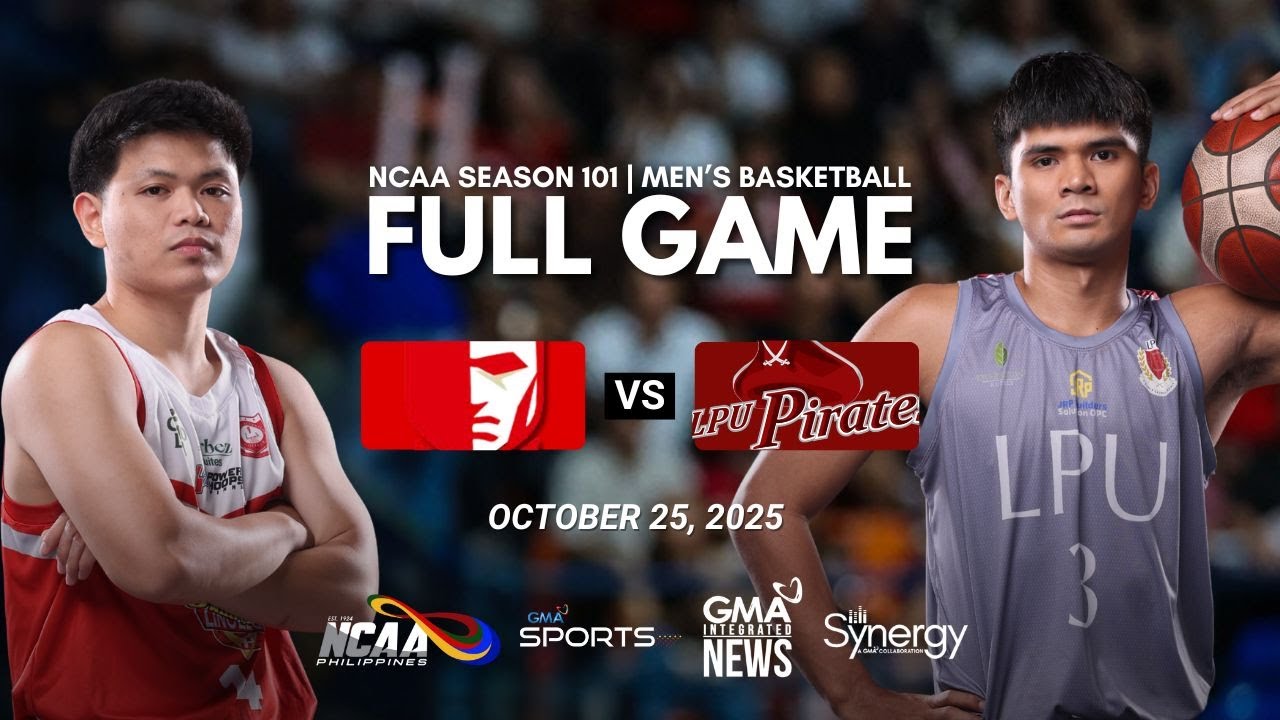 FULL GAME - EAC vs. LPU (Men's Basketball) | NCAA Season 101 - YouTube