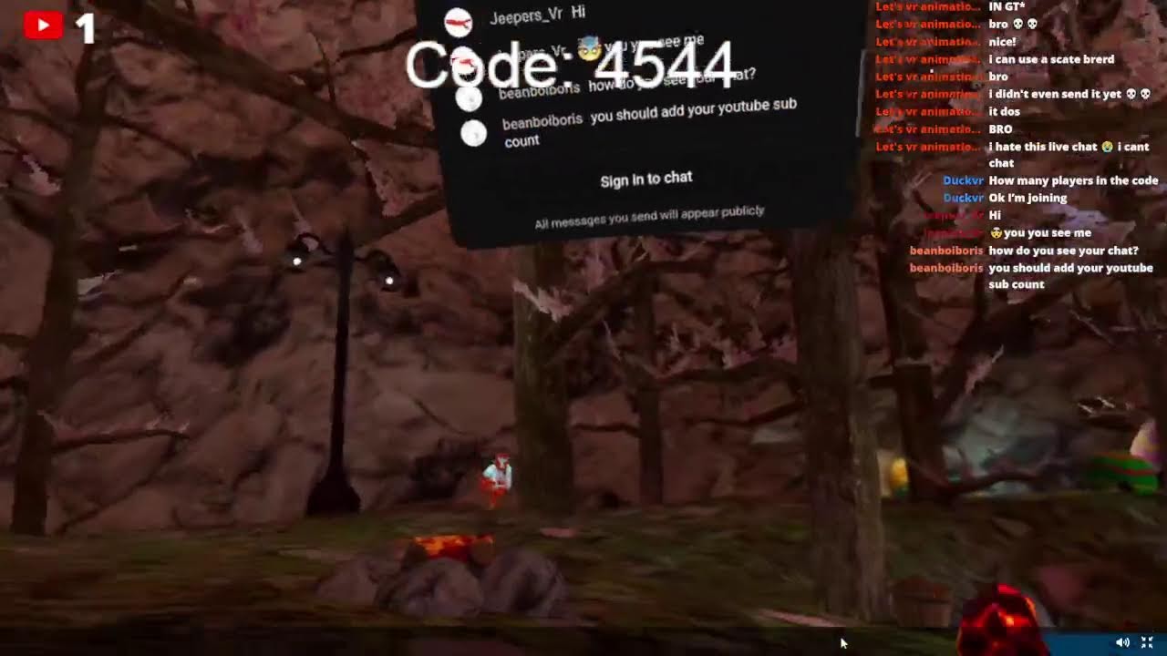 Playing gtag with fans code: 4544 - YouTube