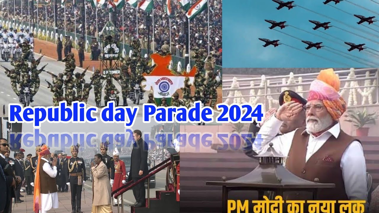 Republic day Parade 2024 | 26 January parade | Air show India - YouTube