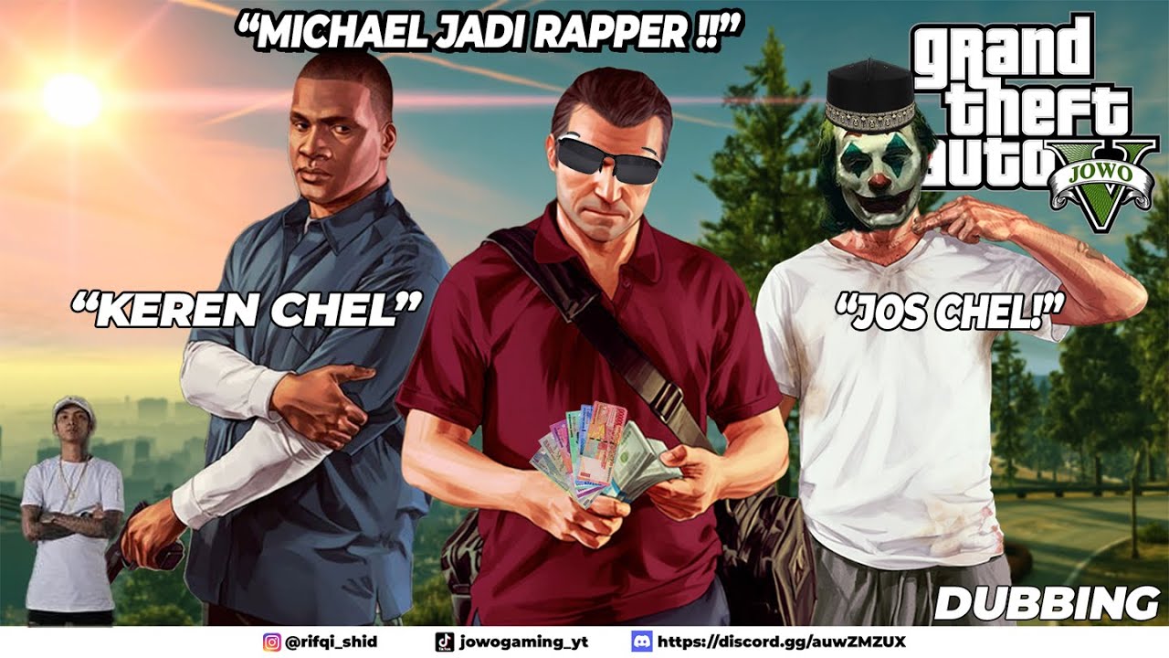 MICHAEL JAGO NGERAP !! DUBBING JOWO ! GTA V - YouTube