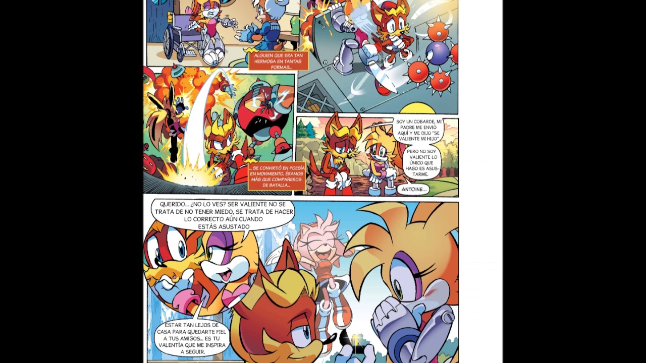 El nuevo origen de Antoine [Archie comics] - YouTube